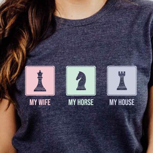 Funny Chess Shirt Etsy