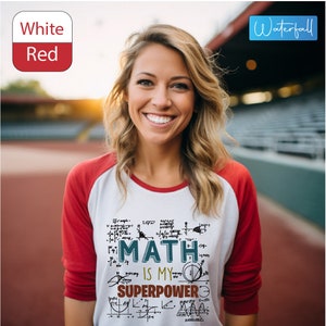 Funny Math Saying Teacher Shirt, Math Equation Pi Day Gift Tee, Math is ...