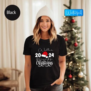 Personalized Name 2024 Best Friend Christmas Tshirts, Merry Christmas ...
