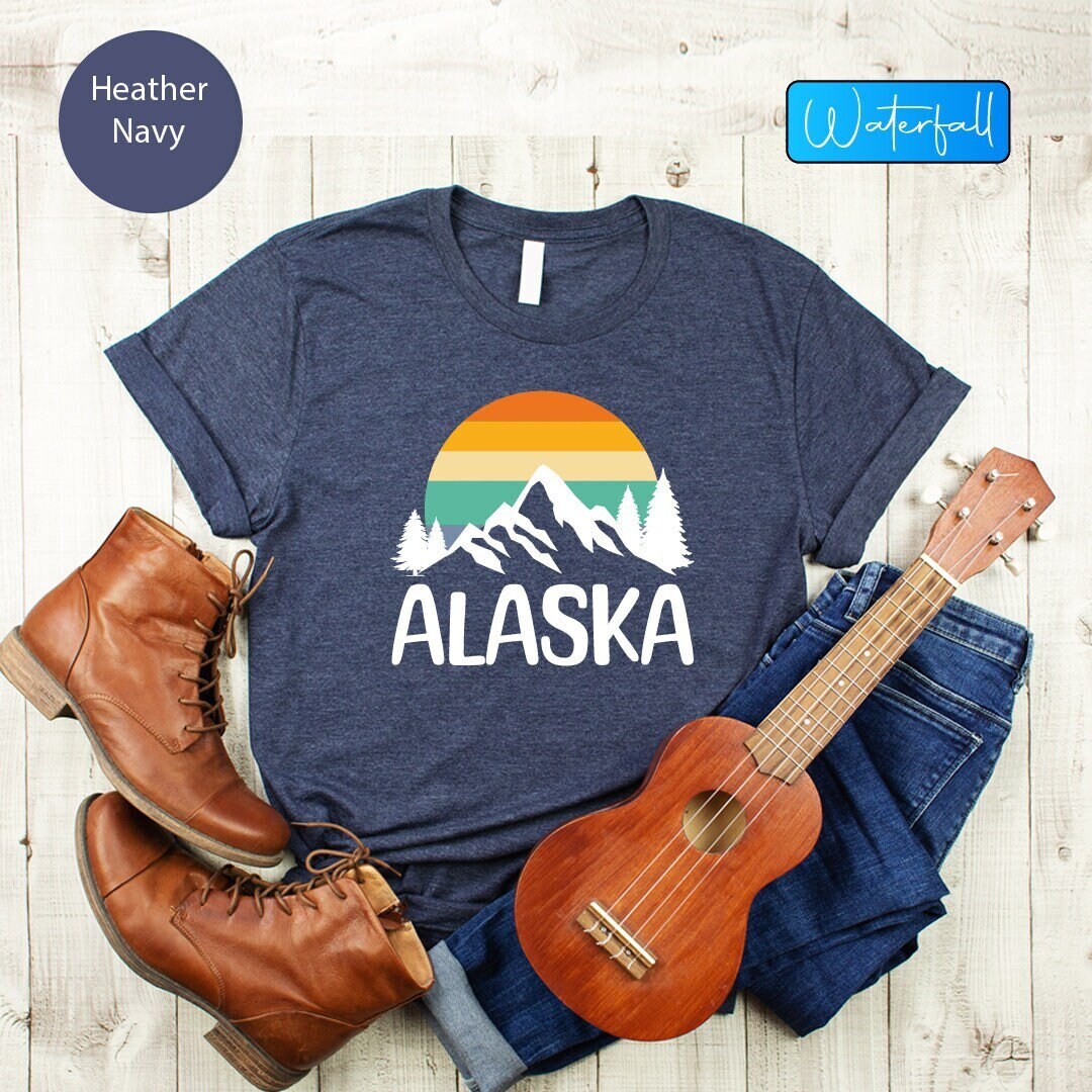 Retro Alaska Shirt, Alaska Cruise Tee, Alaska Cruise Squad Shirt ...