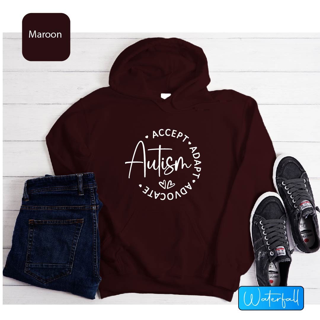 Autism Acceptance Hoodie, Special Education Teacher Hoodie, Autism ...