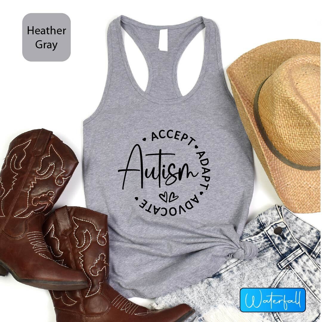 Autism Acceptance Tank Top, Special Education Teacher Tank Top, Autism ...