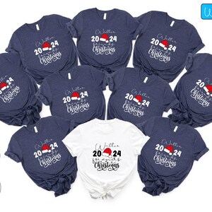 Personalized Name 2024 Best Friend Christmas Tshirts, Merry Christmas ...