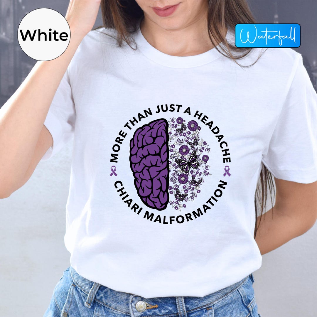 Chiari Malformation Shirt, More Than Just A Headache Shirt, Chiari ...