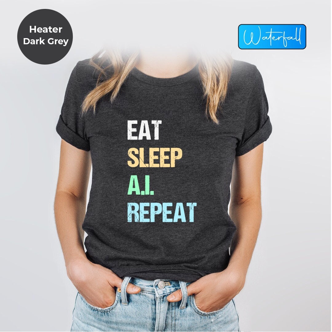 Retro Artificial Intelligence Shirt, Ai Tshirt, Ai Gift Shirts ...