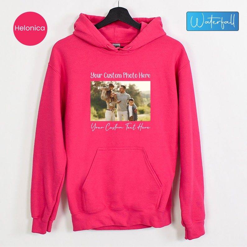 Customized Photo Hoodie, Custom Photo Hoodies , Personalized Photo ...