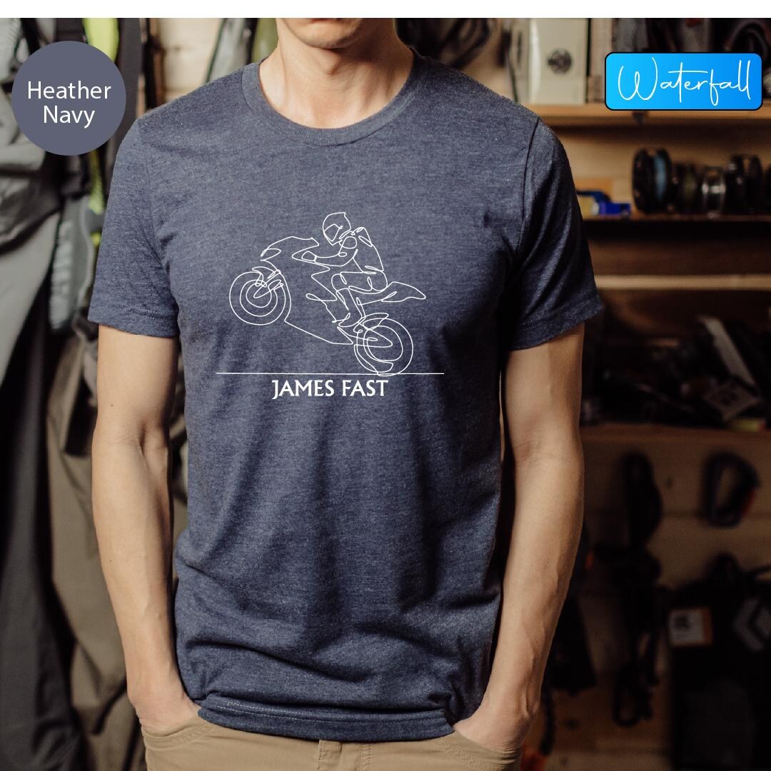 Custom Motobike Rider Shirt, Motorcycle Shirt, Personalized Rider Your ...