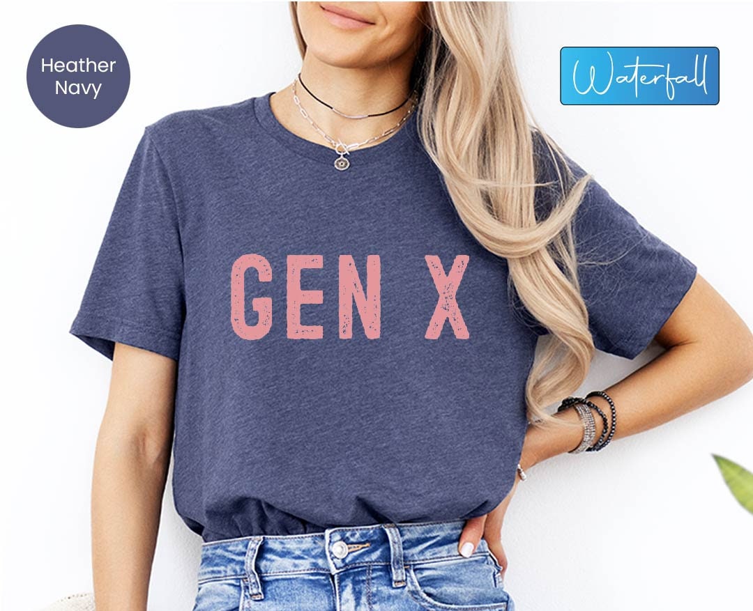 Gen X Tshirt, Generation X Shirt, Generation X Gifts, 1980's Birthday ...