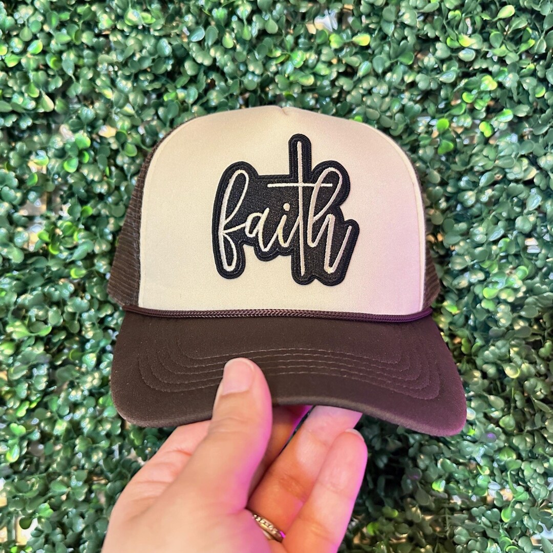 Christian Trucker Hat for Women Faith Trucker Hat Church Member ...