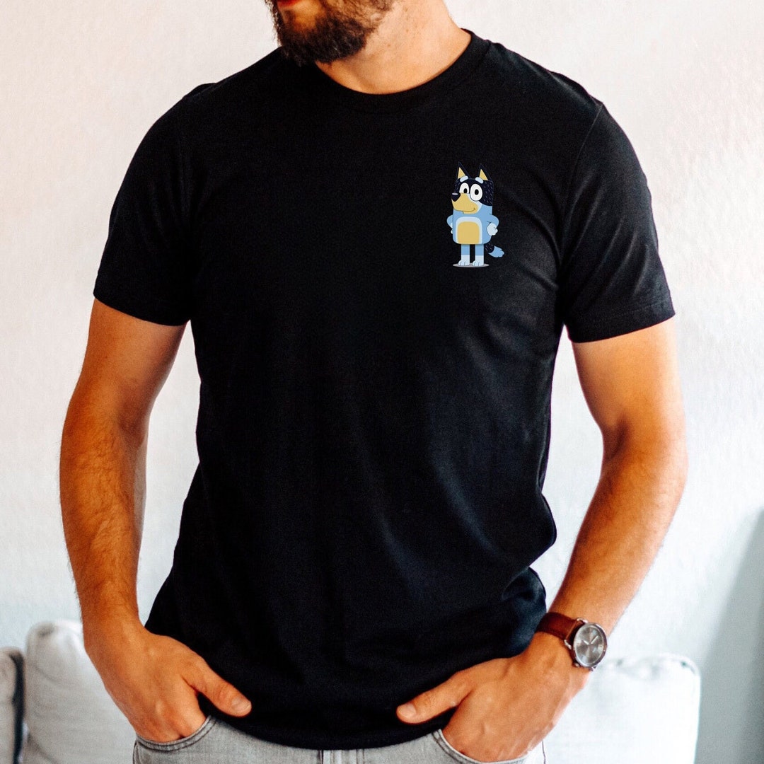 Custom Colors Bandit Bluey Dad Shirt Fathers Day Gift for Dad New Dad ...