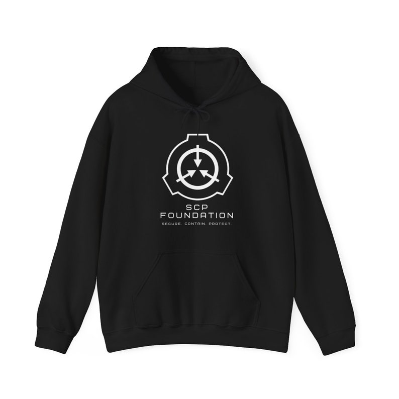 SCP Foundation Unisex Hooded Sweatshirt Scp Hoodie SCP Gift Shy Guy Scp ...