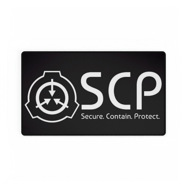 SCP Foundation Desk Mat SCP Gaming Desk Mat Gift for Gamer Scp Gift Shy ...