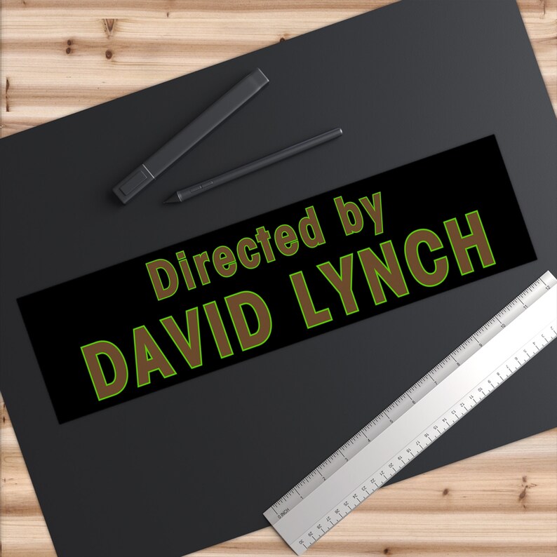 Twin Peaks Fan Gift Directed by David Lynch Twin Peaks Bumper Stickers ...