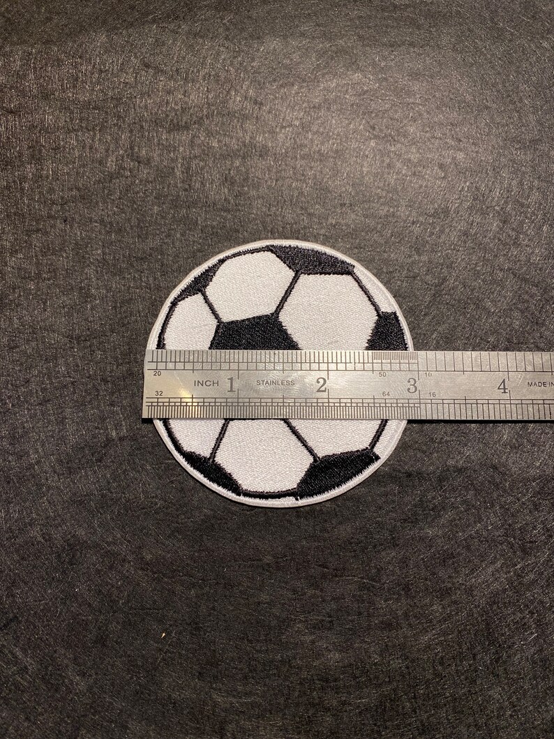 Soccer Ball Iron on Patch - Etsy