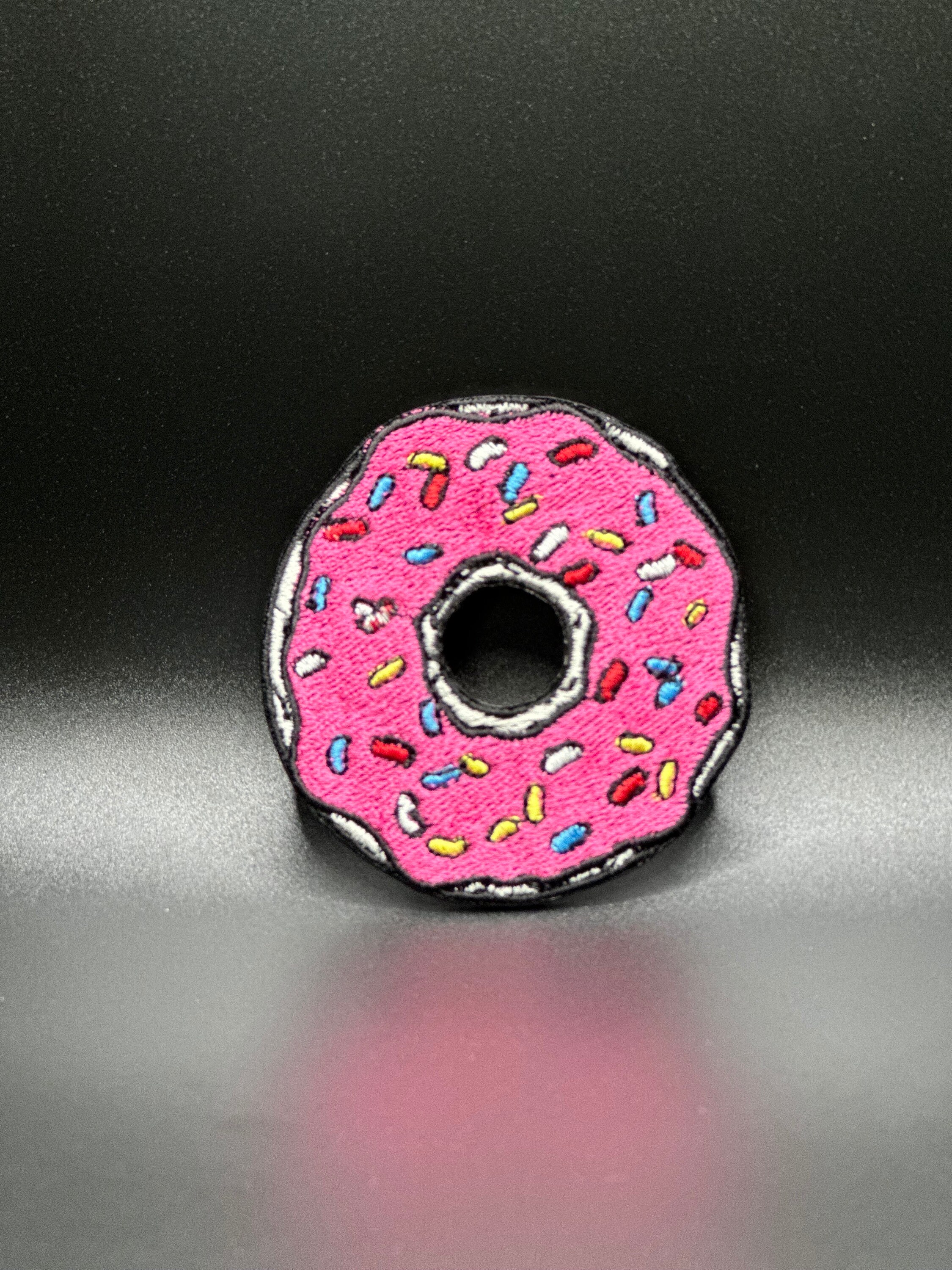 Donut Iron on Patch - Etsy