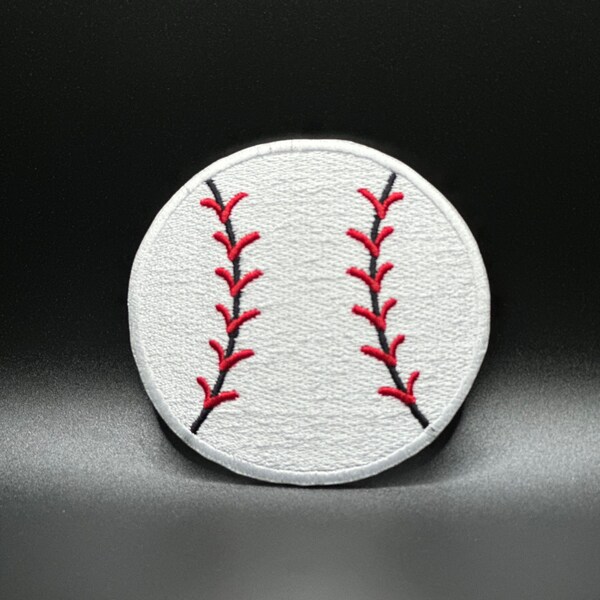 Baseball Iron on Patches - Etsy
