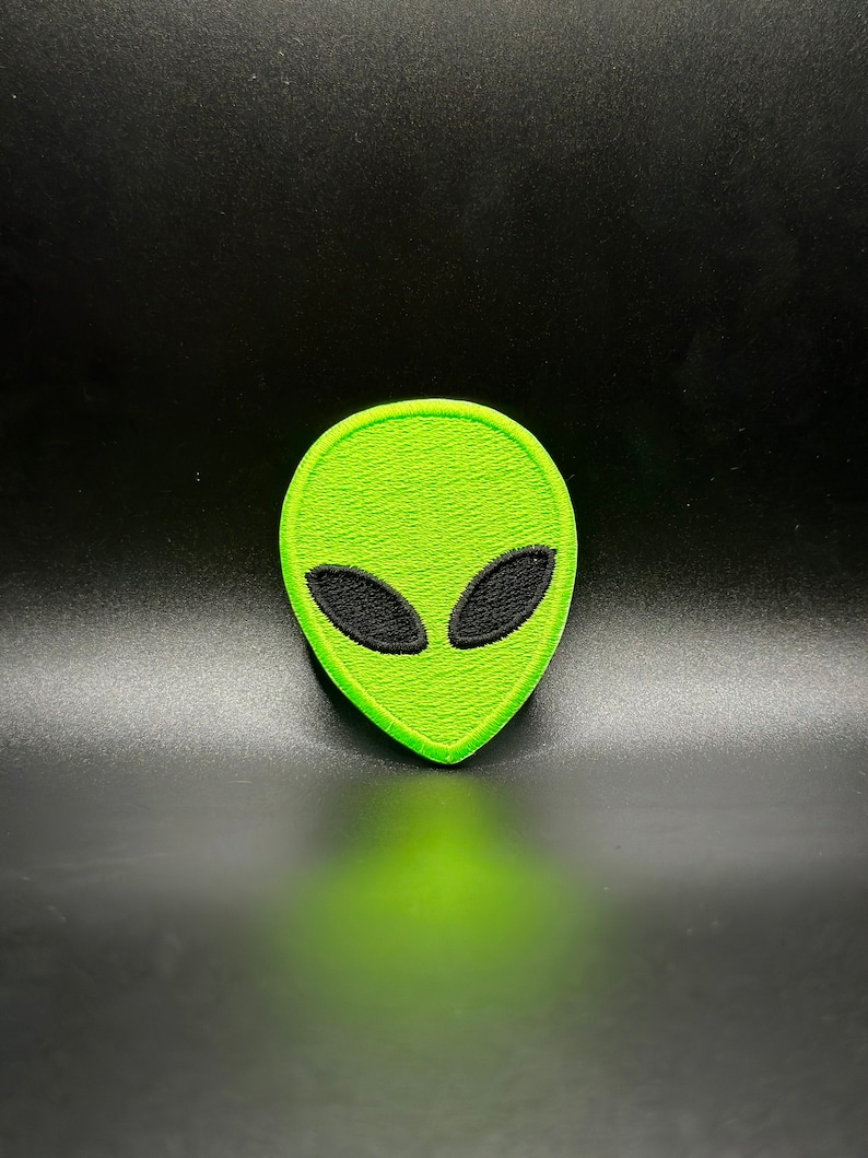 Alien Iron on Patch - Etsy