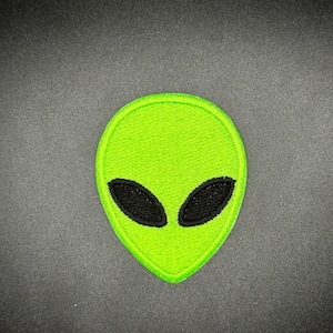 Alien Iron on Patch - Etsy