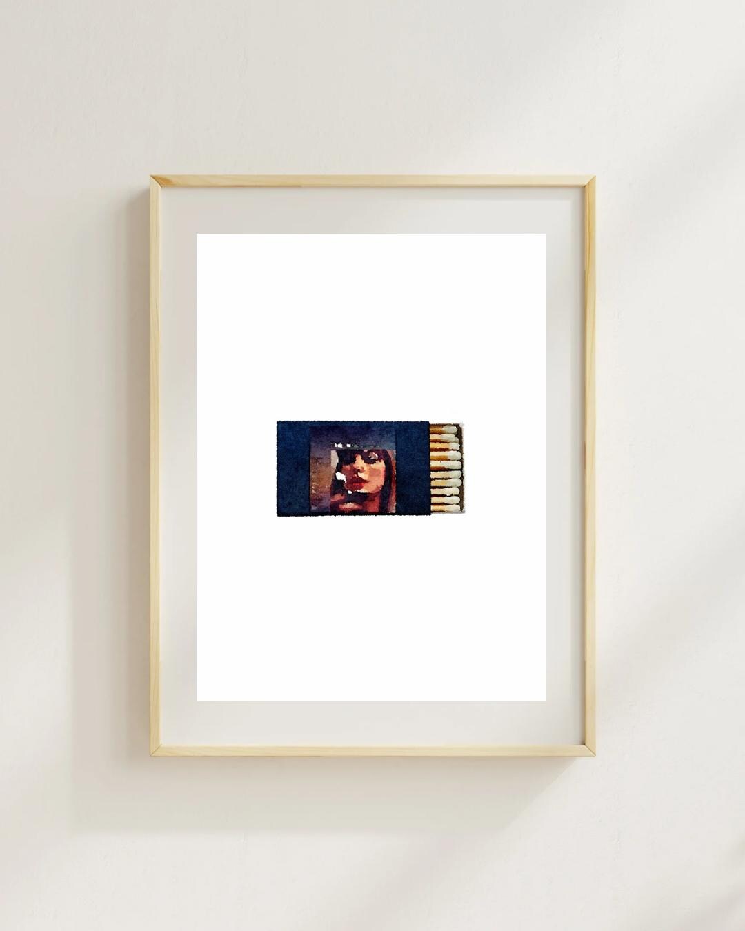Taylor Swift Midnights Album Matchbook Print | Vintage Eras Wall Art ...
