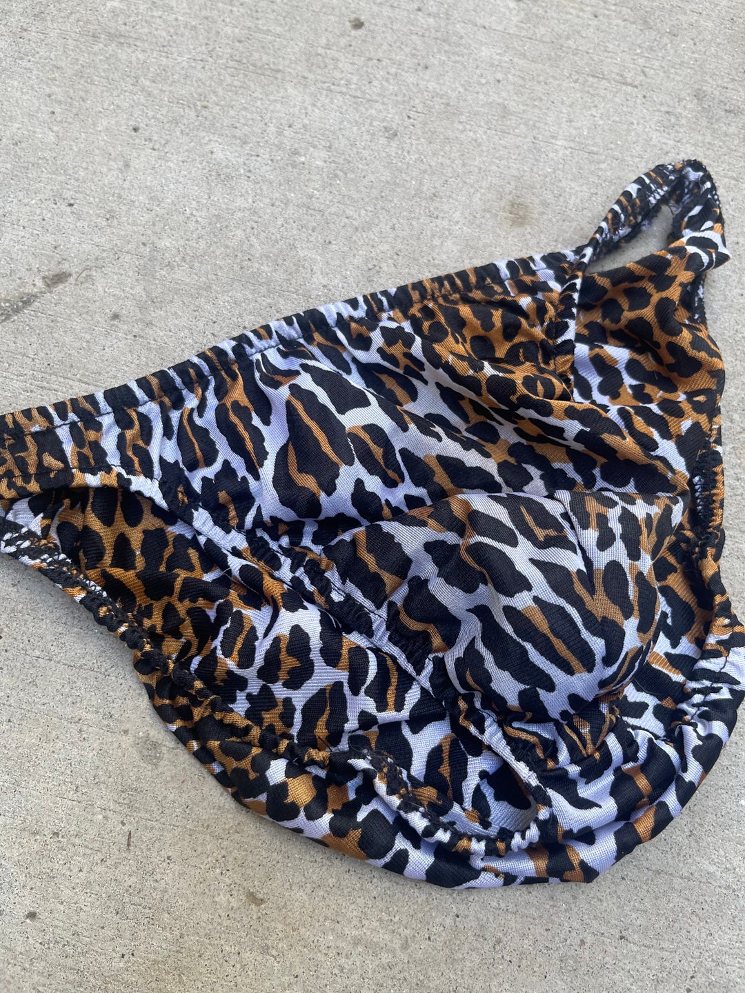Vintage 1970’s Animal Print Briefs/underwear - Etsy