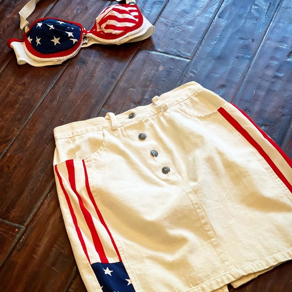 American Flag Bra - Etsy
