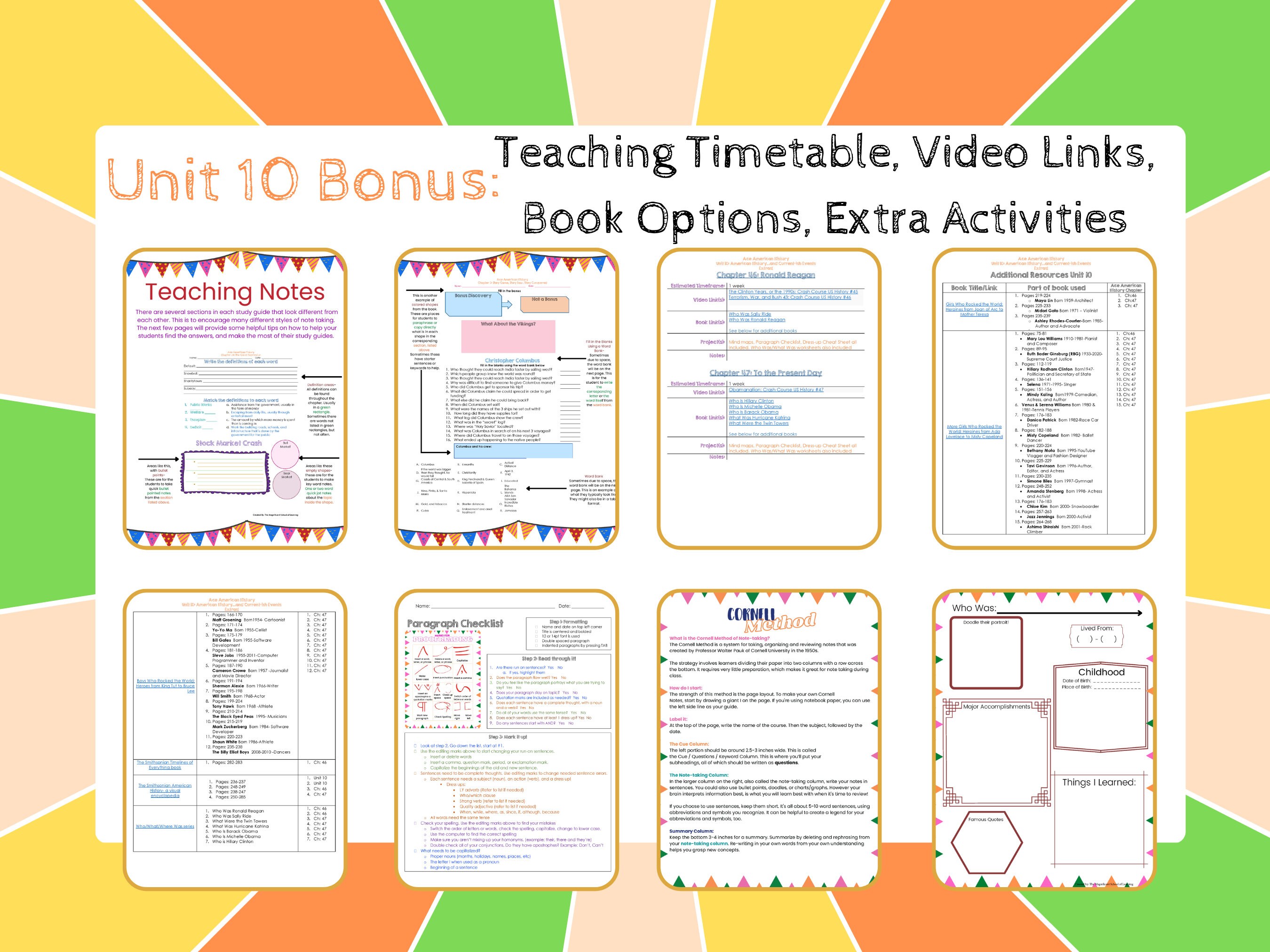 Everything You Need to Ace American History Unit 10: US History ...