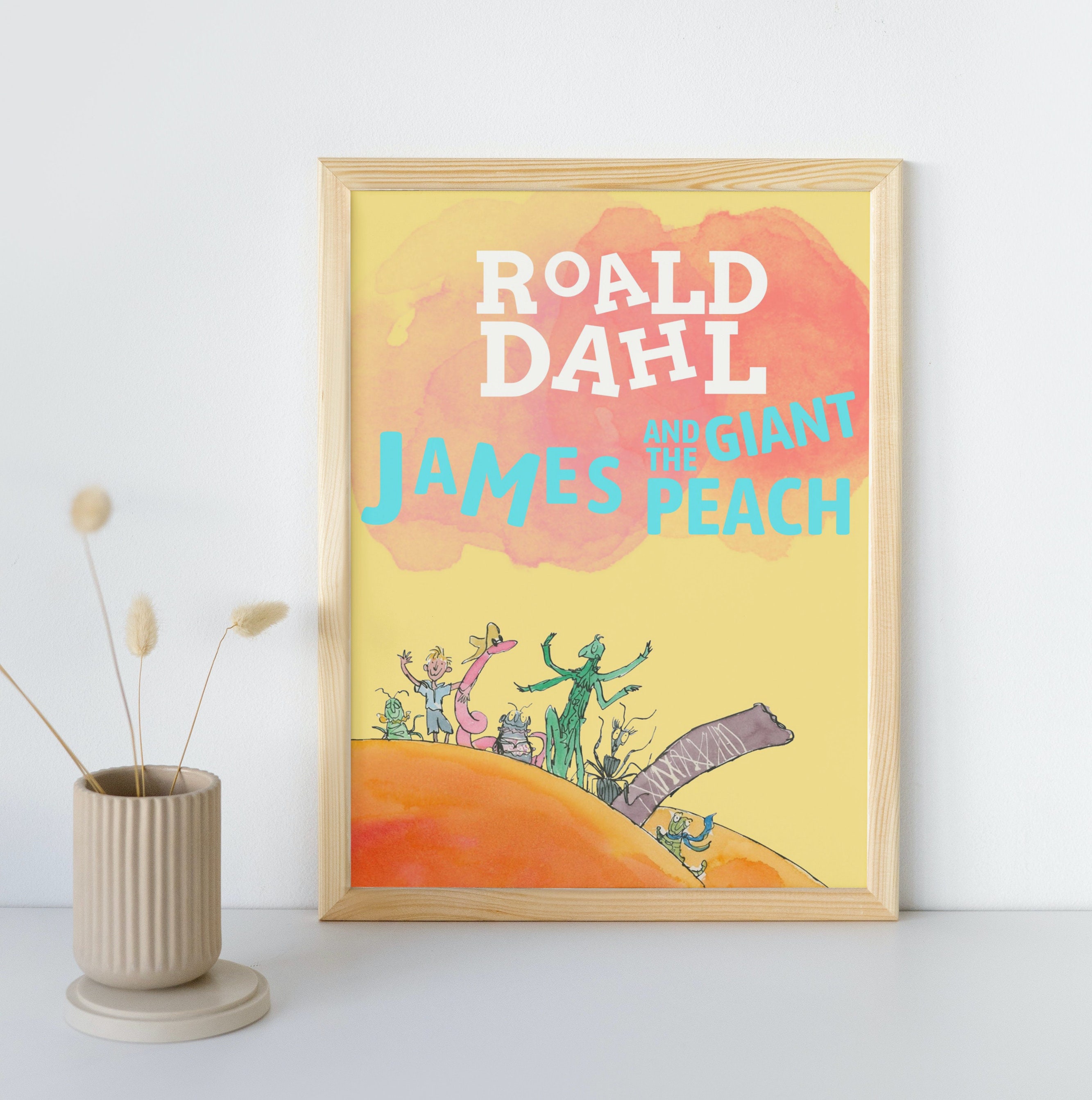 Roald Dahl, Childrens Books, Roald Dahl Quotes, Typography, Wall Art ...