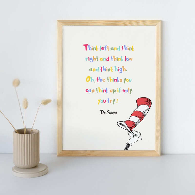 Dr Seuss Wall Decor - Etsy