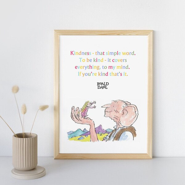 Roald Dahl Quote - Etsy