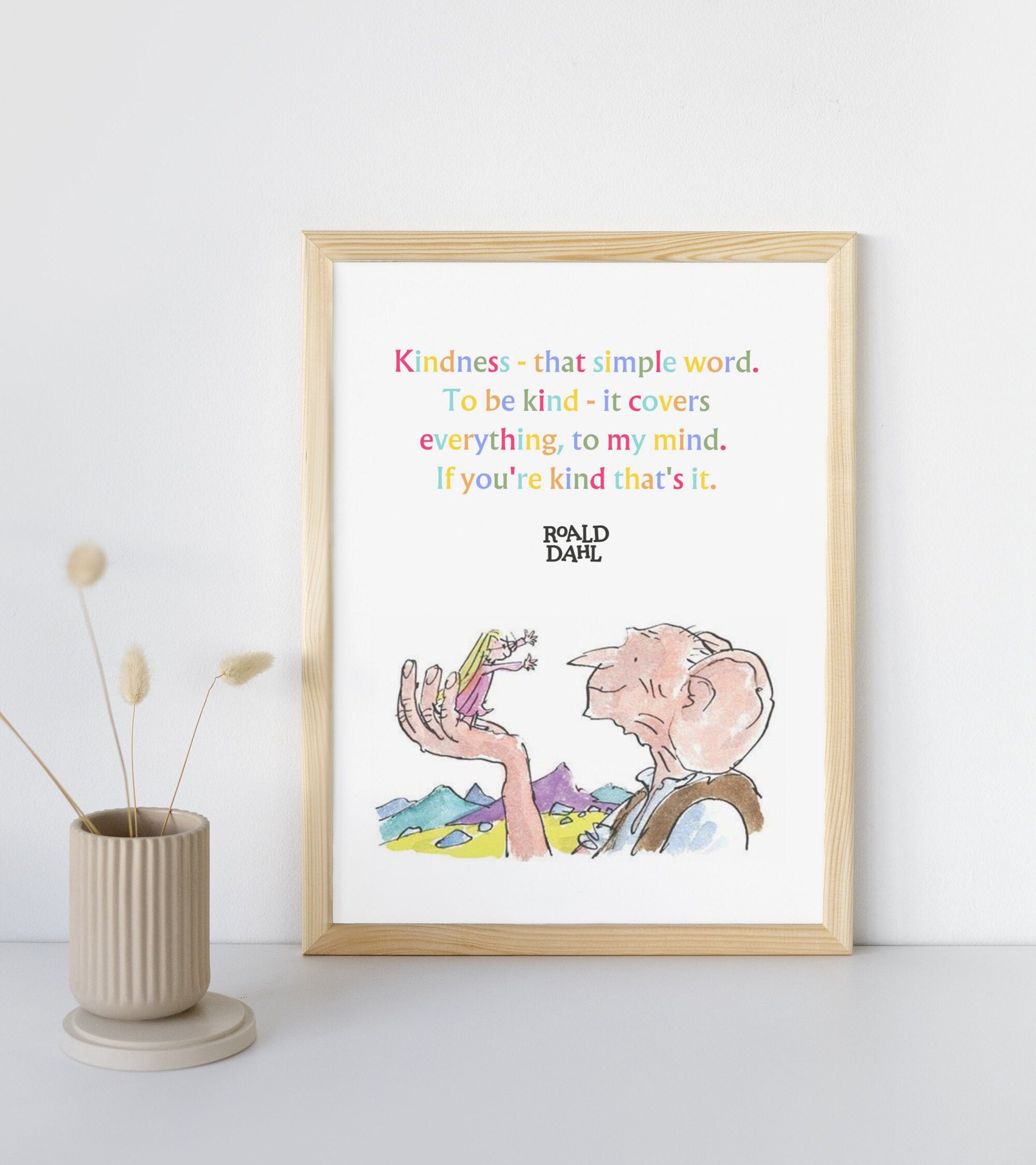 Roald Dahl, Childrens Books, Roald Dahl Quotes, Typography, Wall Art ...