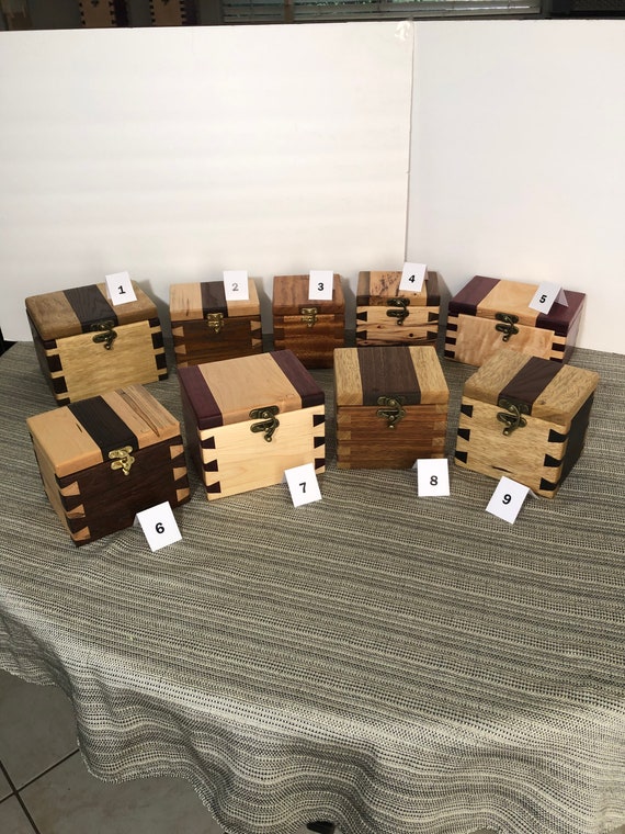 Exotic Wood Boxes by Jim - Etsy
