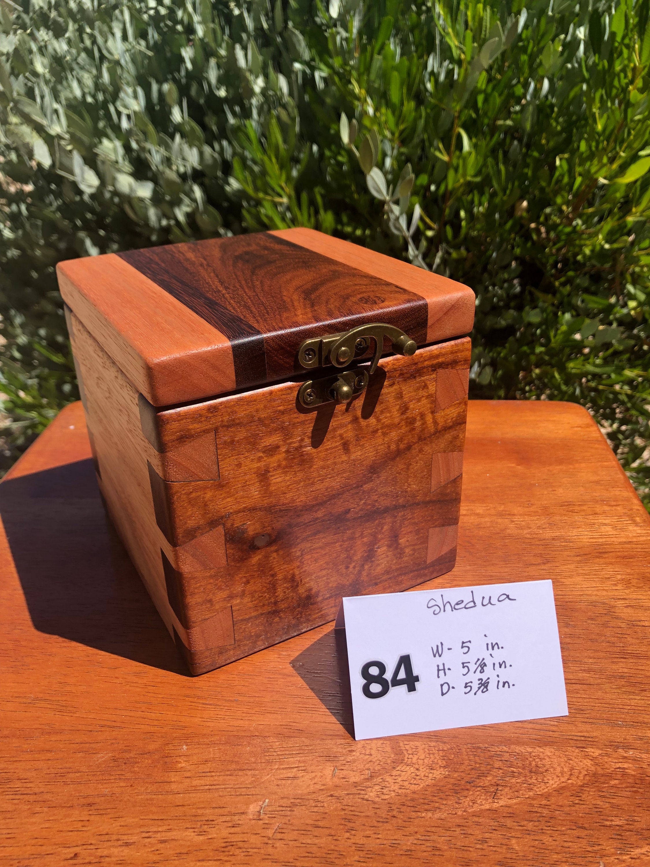 Exotic Wood Boxes by Jim - Etsy