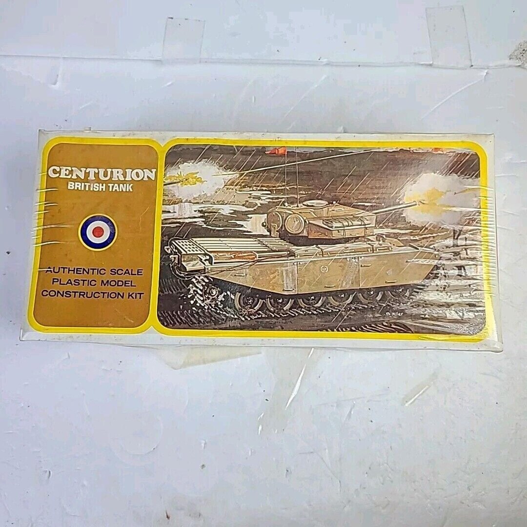 LINDBERG CENTURION British Tank Scale 3/16 Vintage Model Kit 1971 6083: ...