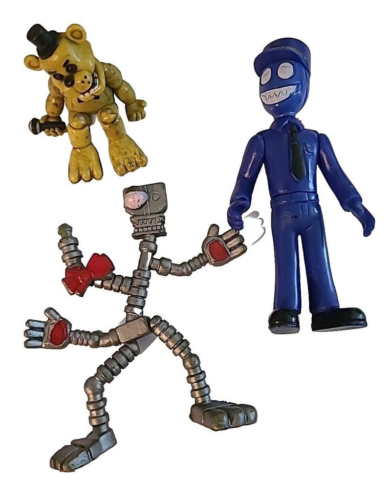 3pc SET FNAF Action Figure Five Nights at Freddy's Freddy Funko - Etsy