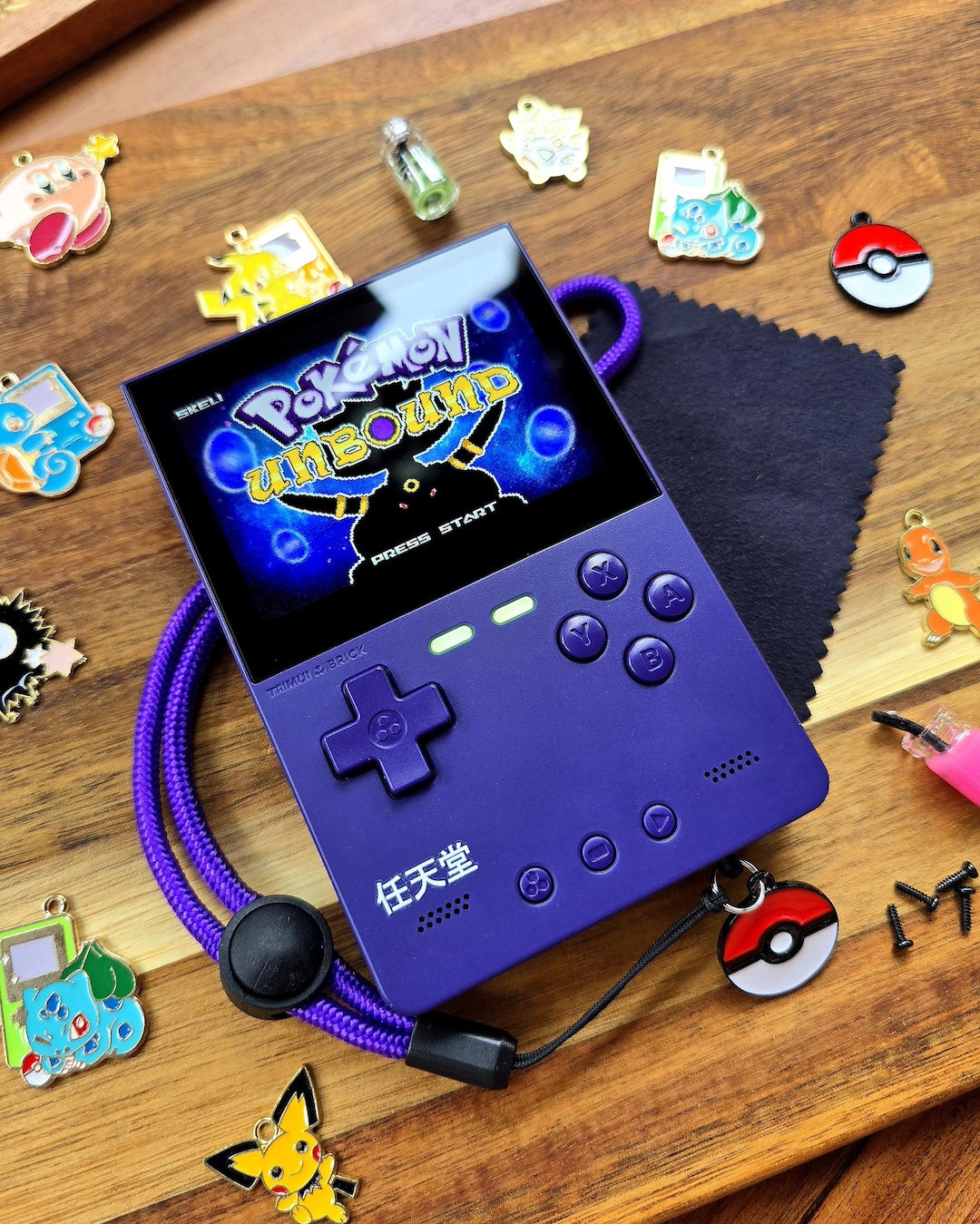 Premium Trimui Brick 3.5mm Jack Lanyard With Adjustable Strap + Added ...