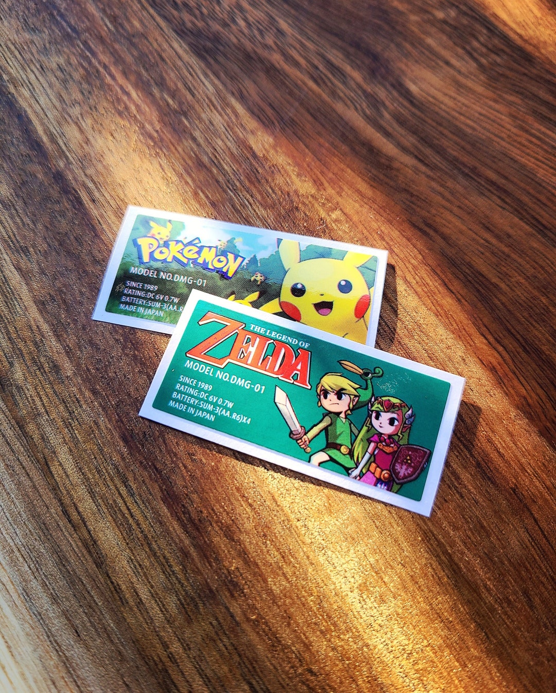 Reproduction Back Labels for Gameboy DMG, GKD Pixel, and Retro ...