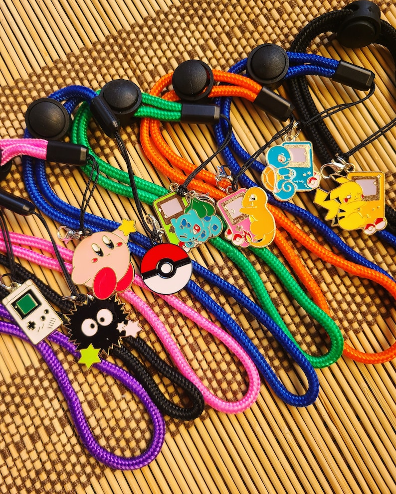 Premium PSP Lanyard With Adjustable Strap and Added Charms - Etsy