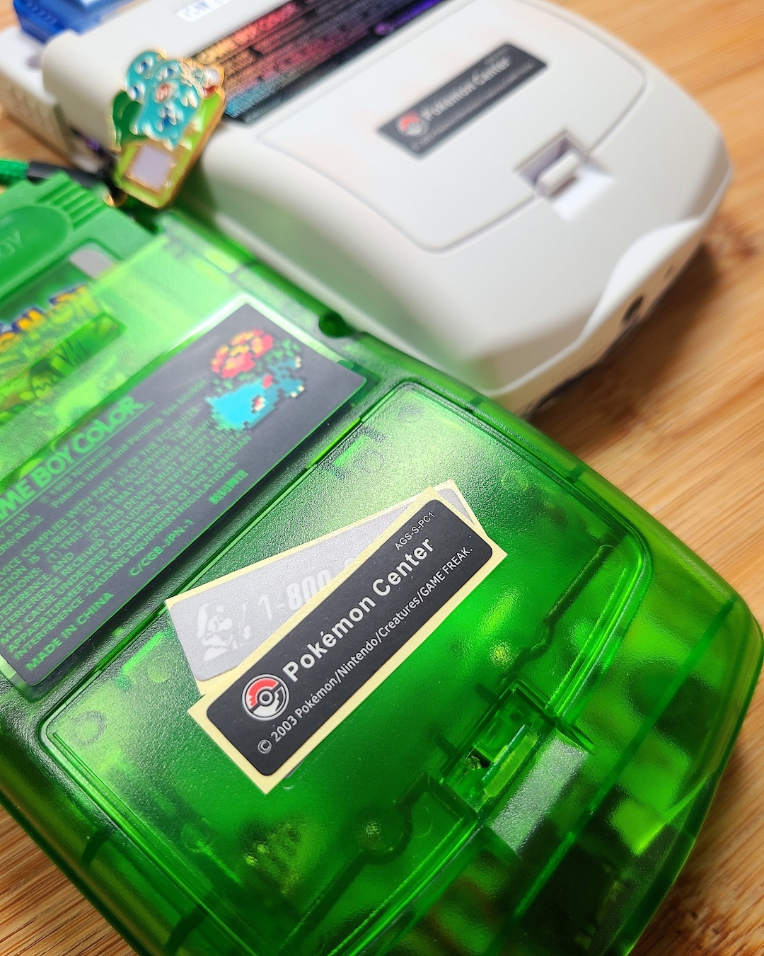 Nintendo and Pokémon Center Help Line Labels for Gameboy Color, Advance ...