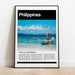 Philippines Poster Art, Philippines Photography, Philippines Print ...