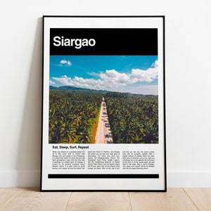 Siargao Poster Art, Siargao Photography, Siargao Print, Philippines ...