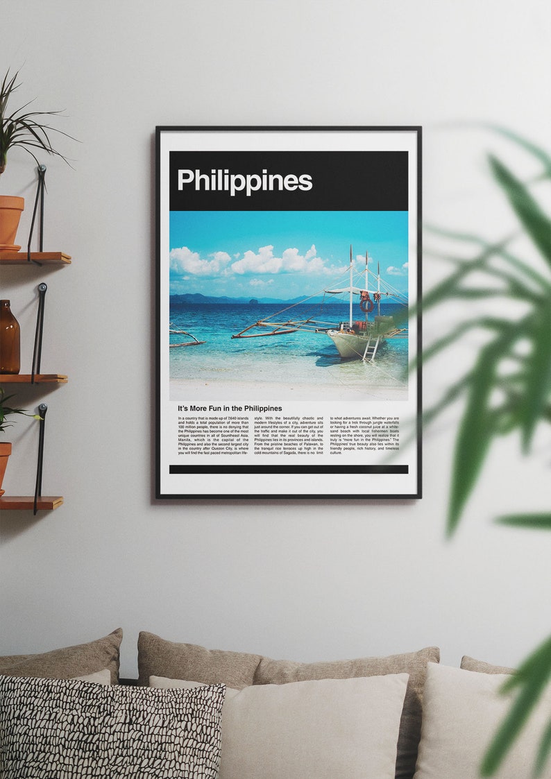 Philippines Poster Art, Philippines Photography, Philippines Print ...