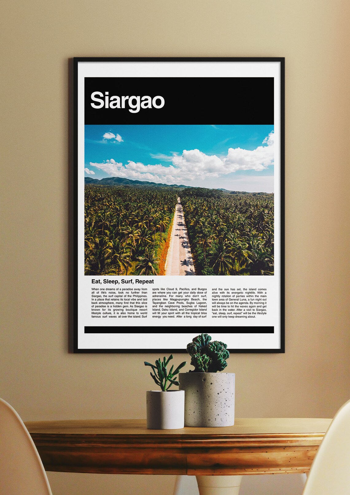 Siargao Poster Art, Siargao Photography, Siargao Print, Philippines ...