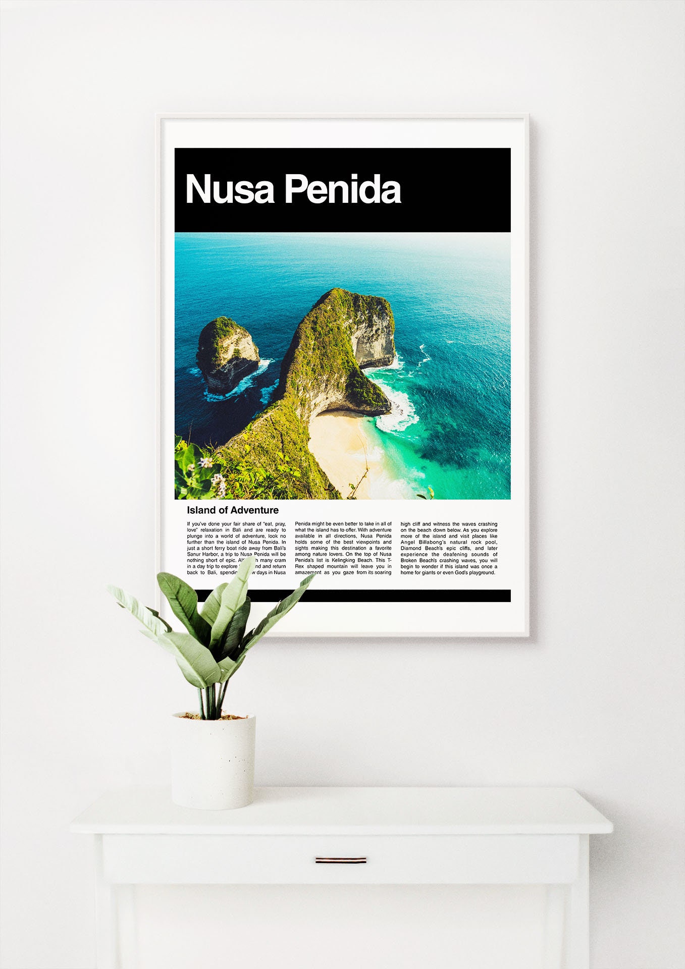 Nusa Penida Poster Art, Nusa Penida Photography, Nusa Penida Print ...