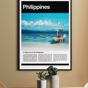 Philippines Poster Art, Philippines Photography, Philippines Print ...