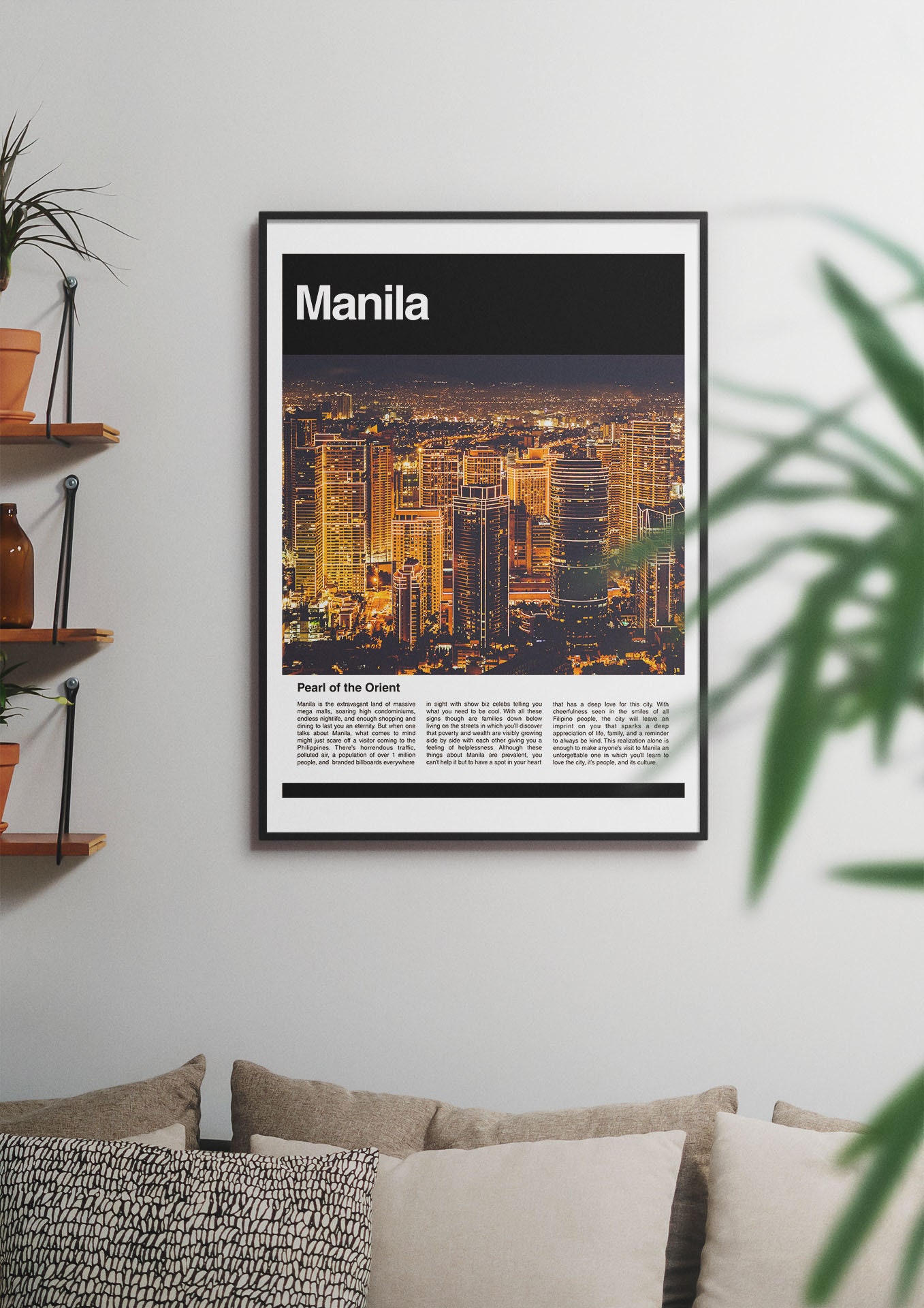 Manila Poster Art, Manila Photography, Manila Print, Philippines Poster ...