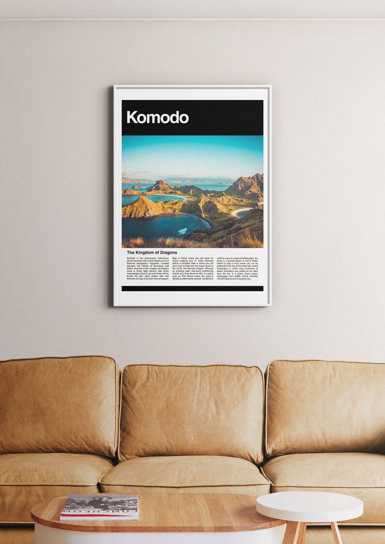 Komodo Poster Art Komodo Photography Komodo Print Indonesia - Etsy