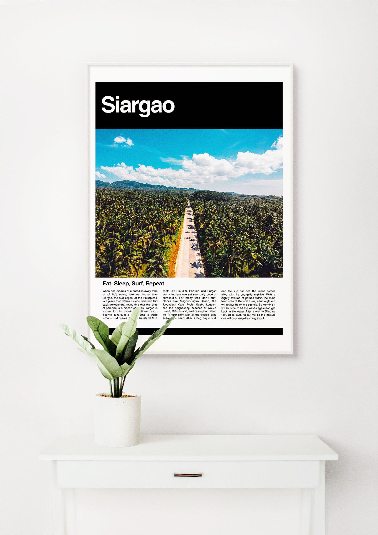 Siargao Poster Art, Siargao Photography, Siargao Print, Philippines ...