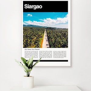 Siargao Poster Art, Siargao Photography, Siargao Print, Philippines ...
