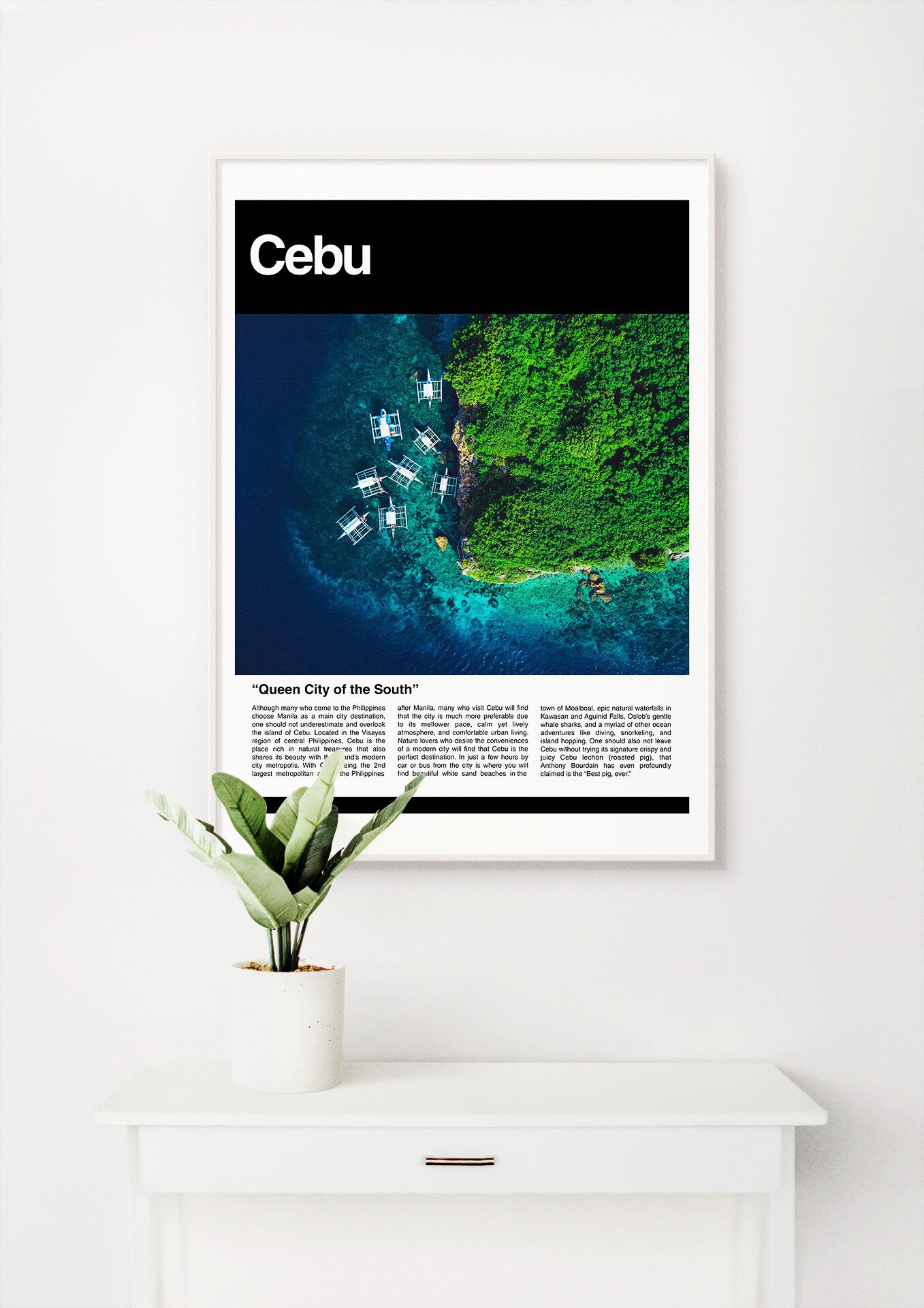 Cebu Poster Art, Cebu Photography, Cebu Print, Philippines Poster ...