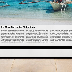 Philippines Poster Art, Philippines Photography, Philippines Print ...